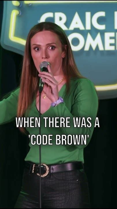 Emma Doran Code Brown Standup Comedy Funny Youtube