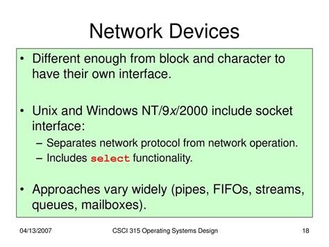 CSCI Operating Systems Design Ppt Download