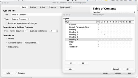 Python Uno Create Toc English Ask Libreoffice