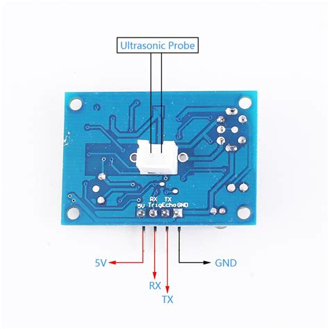Jsn Sr04t Integrated Ultrasonic Distance Measuring Sensor Module Transducer Sensor Waterproof