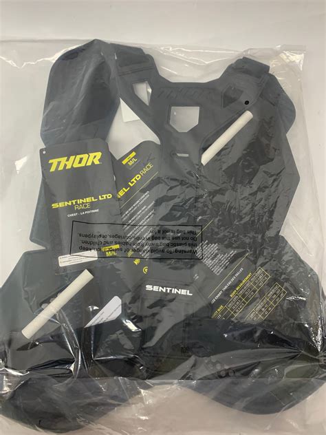 New Thor Sentinel Ltd Race Guard Chest Protector Roost Guard Mediumlarge