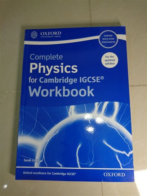 Physics Igcse Workbook Hobbies Toys Books Magazines Textbooks On Carousell