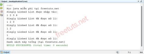 Xóa Node Cuối Cùng Của Singly Linked List Trong Java