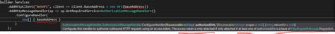 blazor oidc implicit flow client with messagehandler doesn
