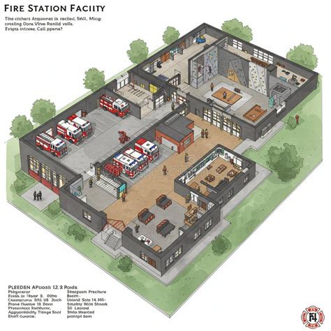 New Fire Station Design Layout Fire Station Of Tianfu New District