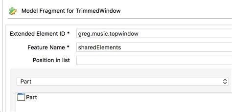 Eclipse E4 Contribute With A Shared Element Stack Overflow