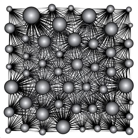 Abstract Network Connection Techno Cloud Big Data Stock Vector Illustration Of Luxurious