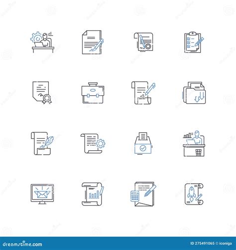 Tweaking Line Icons Collection Optimization Customization Adjustments Refinement