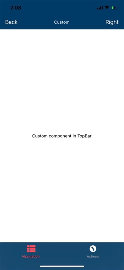 custom navbar does not render [after merging 3405] · issue 3440 · wix