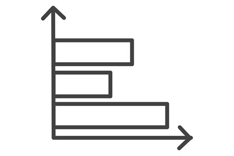 Bar Chart Line Icon Business Graph Symb Graphic By Vectortatu · Creative Fabrica