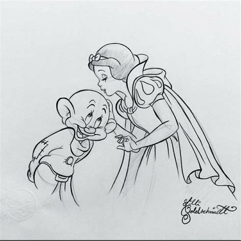 Snow White Sketch Snow White Sketches Fan Art