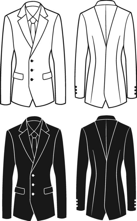 Timeless Tailored Suit Artistic Monochrome Design 53570029 Vector Art At Vecteezy