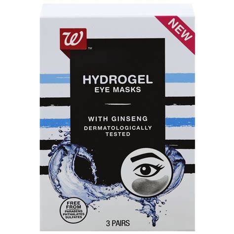 Walgreens Hydrogel Eye Masks Walgreens