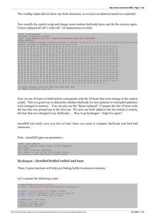 Exploit Writing Tutorial Part How Debugger Modules Plugins Can Speed Up Basic Exploit