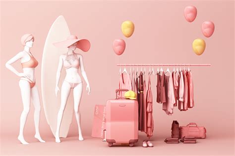 옷 마네킹은 바닥에 신용 카드와 가방과 시장 소품에 의해 주변 옷걸이 3d 렌더링 0명에 대한 스톡 사진 및 기타 이미지 0명 3차원 형태 가공의 인물 Istock