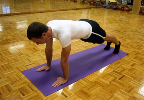 How To Do A Scapular Push Up Bodyweight Exercise