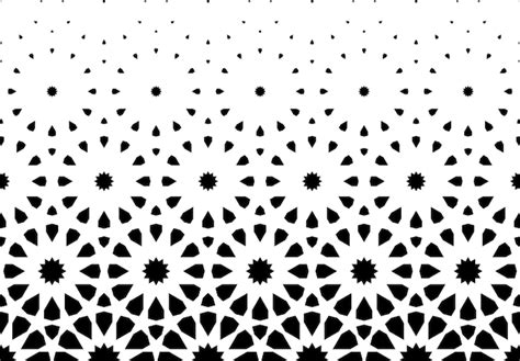 Premium Vector Disappearing Pattern Seamless In One Direction