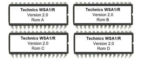 Technics SX WSA R Version Firmware Upgrade Update Reverb