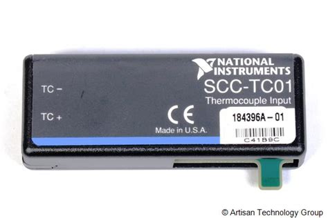 Scc Tc01 National Instruments Thermocouple Input Module Artisantg™