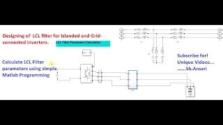 Designing Of LCL Filter Parameters For Islanded Grid Co Doovi
