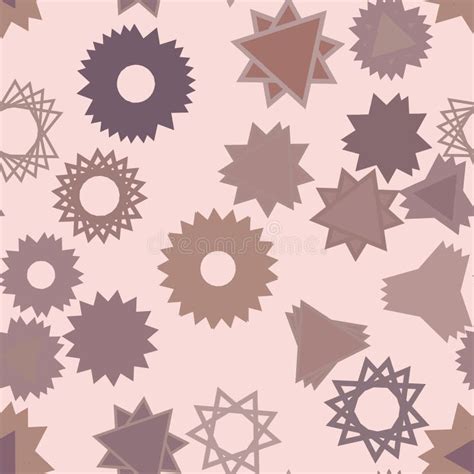 Seamless Geometric Conceptual Background Star Pattern For Design Web Style Vector And Texture