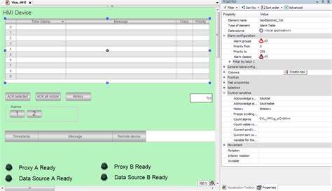 Creating The User Interface For Distributed Alarm Management