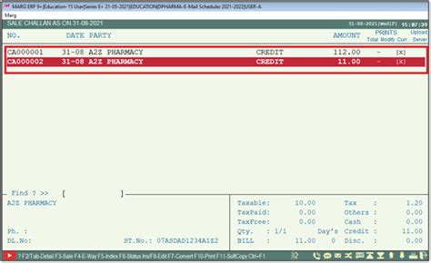 If Challan Does Not Delete After Loading It Into Sale Bill Then How To Resolve It In Marg Software