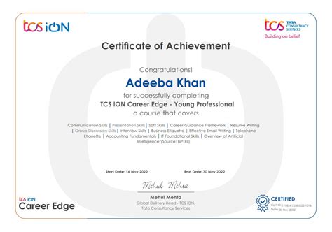 Adeeba Khan On Linkedin Certifiedprofessional Lifelonglearner Personalgrowth