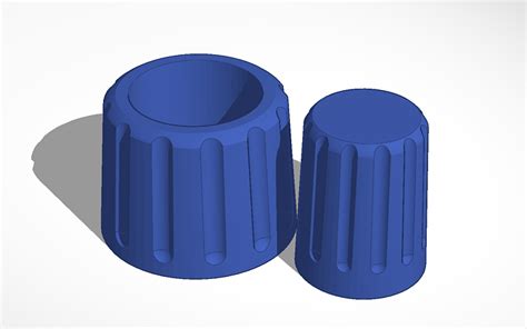 3d Design Rotary Concentric Knobs Tinkercad