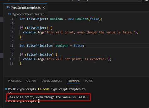 Difference Between Boolean And Boolean In Typescript