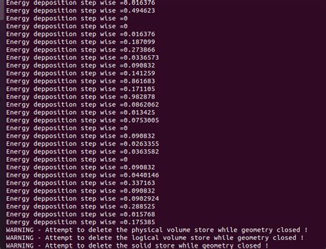 histogram not resetting between runs recording visualizing and persisting data geant4 forum