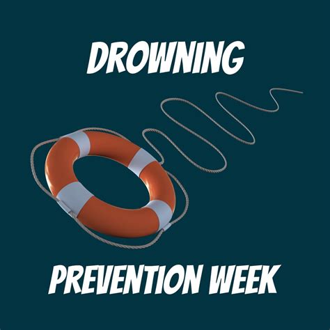 Drowning Prevention Week Awareness Visual With Lifebuoy Download Free
