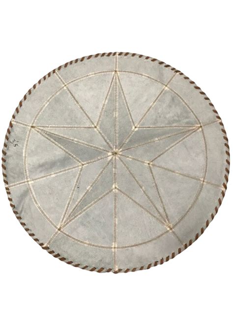 Cowhide Tricolor Round Area Rug Star Patchwork Rug Hides And Leathers