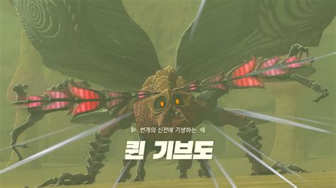 젤다 왕눈 공략 번개의 신전 2 지하거리 벽화 붉은 기둥