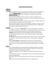 Soci 250 Midterm Textbook Notes Docx Soci 250 Midterm Textbook Notes Chapter 1 Concepts