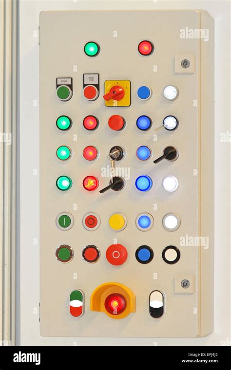 Control Panel Buttons Hi Res Stock Photography And Images Alamy