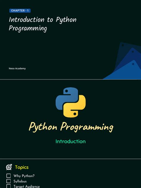 1 Introduction To Python Pdf Python Programming Language Programming Language
