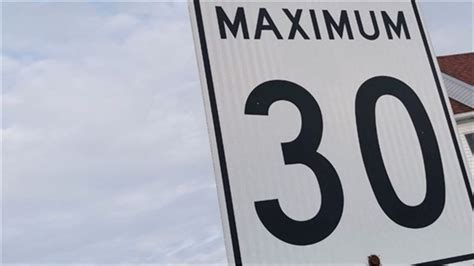 Speed Bump And Speed Limit Reduction In Saint Zotique