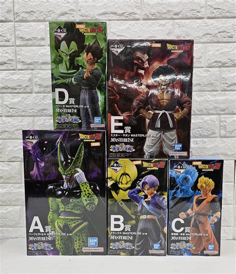 【鹿児島店】おもちゃ 買取情報《一番くじ ドラゴンボール 未来への決闘 A賞 パーフェクトセル Masterlise B賞 トランクス