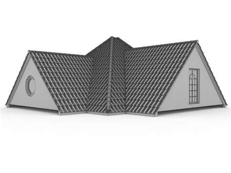 Roof Shingles 1 3d Model By Msasdt