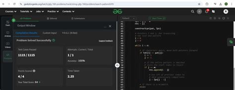 gfg160 geekstreak2024 python dsa gfg160 problemsolving