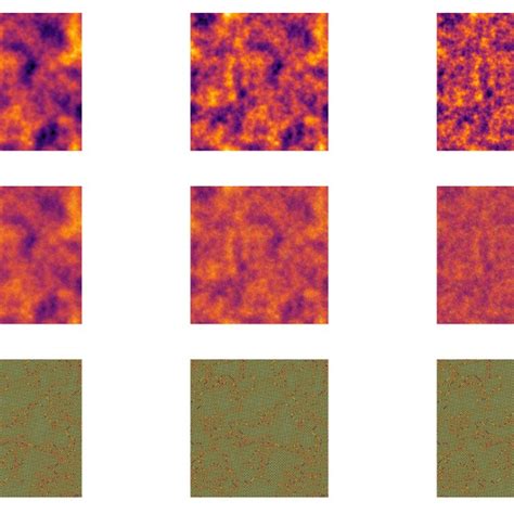 Simulated States Of Sph Lap2 Random Fields With Squared Exponential