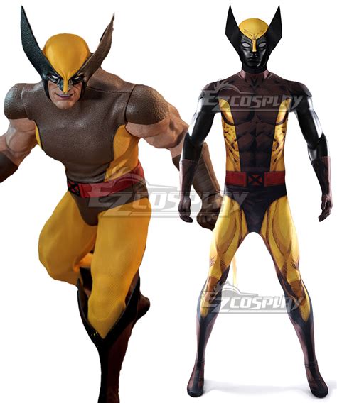 X Men Wolverine The Brown Suit Cosplay Costume