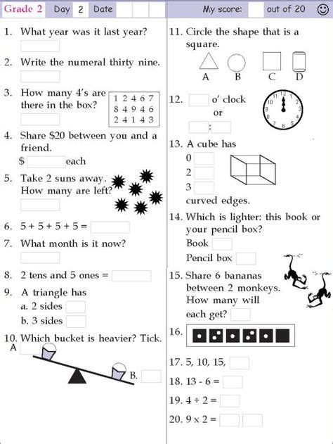 Mental Math Grade Day