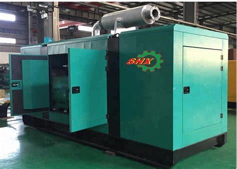 Silent Industrial Emergency Heavy Duty Diesel Generator Set Ac 3 Phase