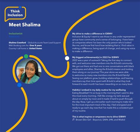 Mybookingdotcomjourney Playmakerandinclusionistawards2022 Shalima