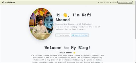 Rafi Ahamed On Linkedin Codesword Personalblog Techjourney