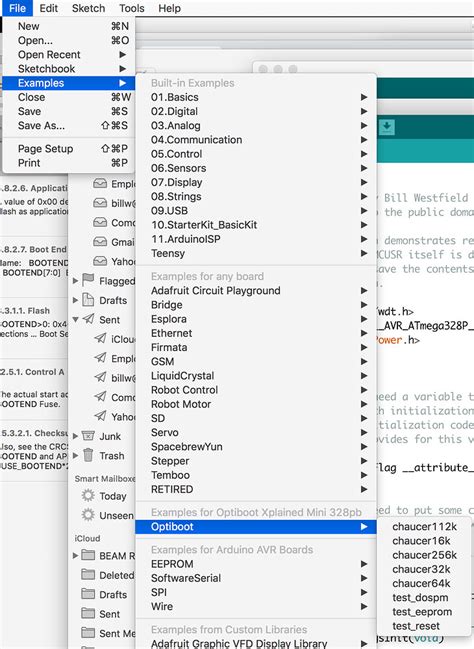 Is It Possible To Add Example Sketches To A Third Party Board Package
