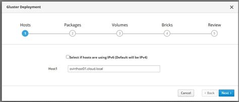 Ovirt Install With Glusterfs Hyperconverged Single Node Sort Of