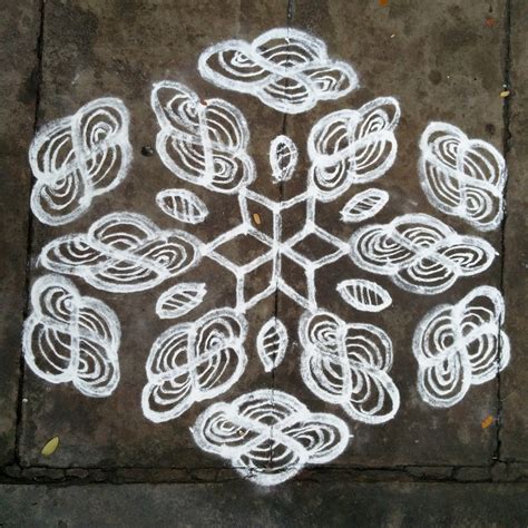 Rangoli Designskolam 13 7 Pulli Kolam Interlaced Dots Kolam